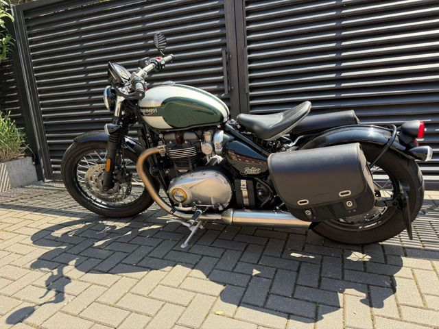 TRIUMPH Bonneville Bobber | Service neu | Koffer | Moto-Top Motorradankauf